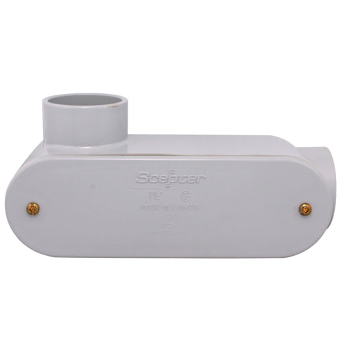 IPEX 077528, Scepter Access Fittings, SLL80S, PVC Type LL Conduit Body ...