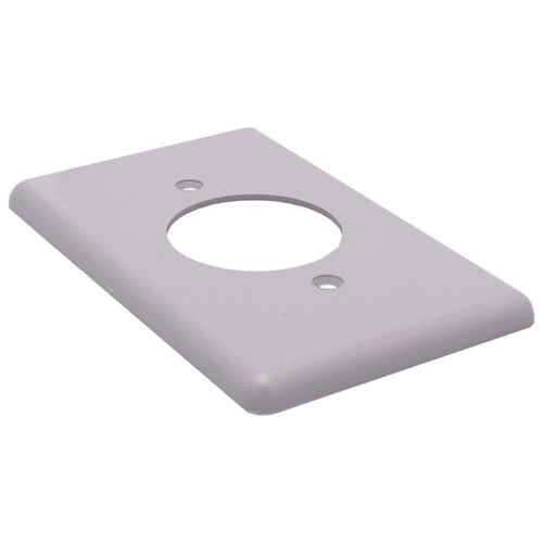 IPEX 077619, Scepter F-Series PVC Single Gang Cover Plate, 20-3RC15/10 ...