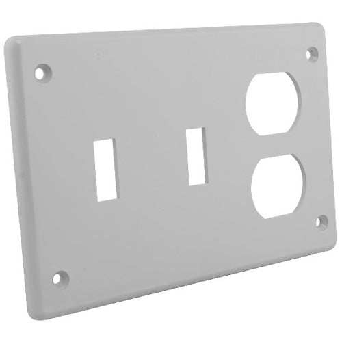 IPEX 077745, Scepter PVC F-Series Triple Gang Cover Plate, DSDR20-3, C ...