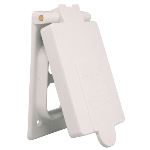 IPEX 077786, Scepter PVC Single Gang Weatherproof Cover, RWDR15/10, Du ...