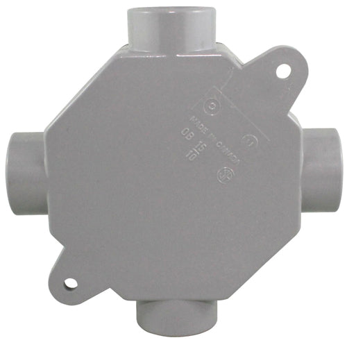IPEX 077983, Scepter PVC Octagonal Box, OB15/10, 4 x 1-1/2 Inch Size ...