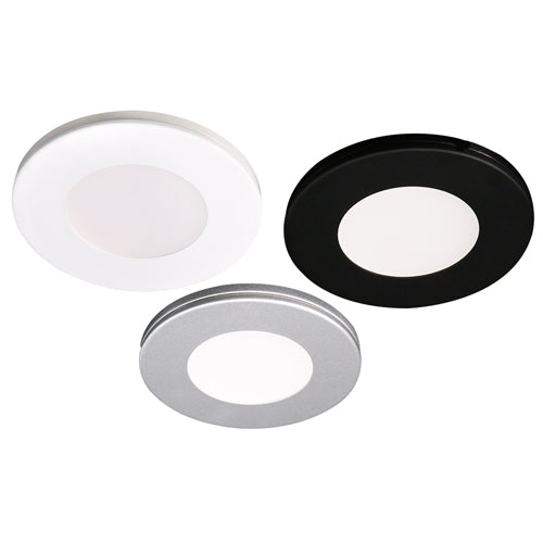 Lotus AD-107T-4K-24V-BN, Ultra Slim LED Puck Light, 2.2W, 24VDC, 4000K ...