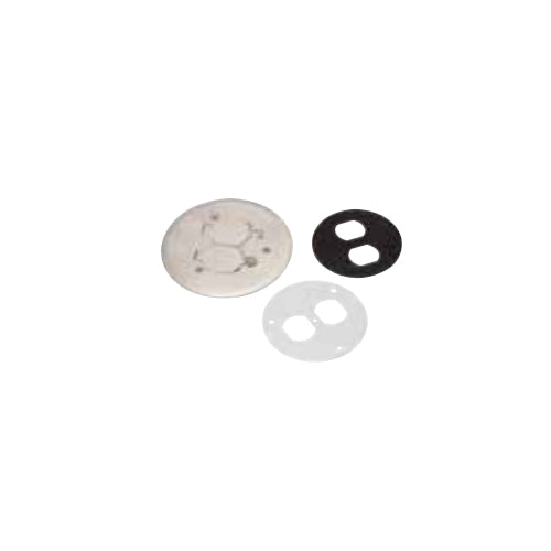 IPEX 178279, Scepter Nickel Duplex Receptacle Cover Plate, DFL-2-N, Wi ...