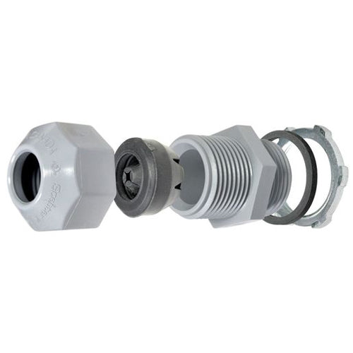 IPEX 277081, Scepter Conduit Fittings, TSRC10A, PVC Threaded Strain Re ...