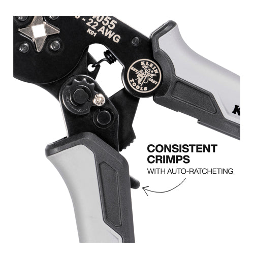 Klein Tools 34060, Ratcheting Ferrule Square Crimper Set ...