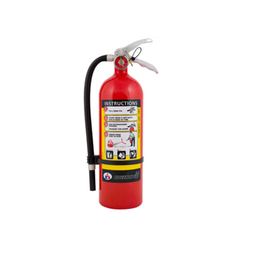 Kidde 466400, Badger Advantage 5lb 3-A:40-B:C Fire Extinguisher ...
