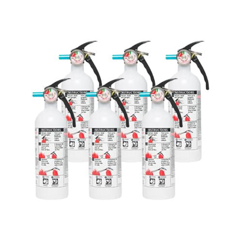 Kidde 468031MTL, 5-B:C Kitchen/Garage Home Series White Fire Extinguis ...