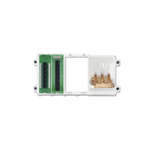 Leviton 47606-BNP, Basic Home Networking Plus Panel, One Telephone Pat ...