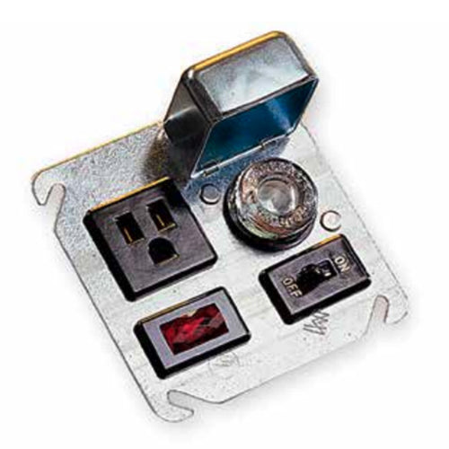 Littelfuse LSTY Series 15A Box Cover Unit with Double Pole Fuse Holder ...