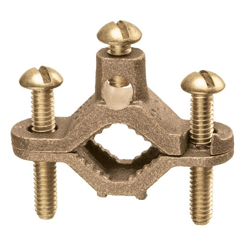 Arlington 720BBS, Bare Wire Ground Clamp, Fits 1/2" to 1" Pipes, Wire ...