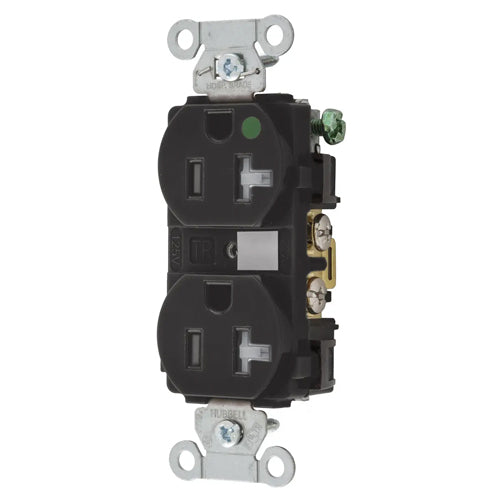 Hubbell-PRO Extra Heavy Duty Hospital Grade Receptacles, Duplex, Tampe ...