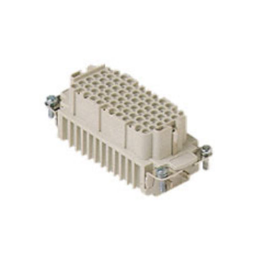 ITC CDDF-72, 10A Crimp Female Insert Only, 72+G Poles, 600V, Crimp Con ...