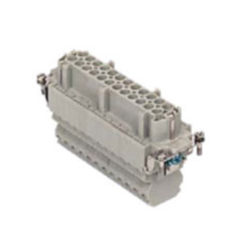 ITC CSSF24, 16A Female Insert, 24 Poles + Ground, Dual Spring Connecti ...