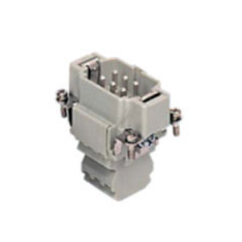ITC CSSM06, 16A Male Insert, 6 Poles + Ground, Dual Spring Connection ...