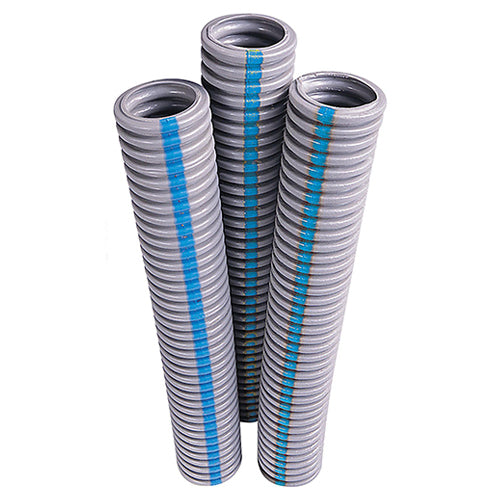 IPEX 012006, 3/4"x10' PVC Cor-Line ENT Sticks, Blue Stripe, CSA Approv ...