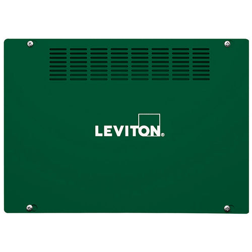 Leviton DINRK-1, DIN Rail Rack Mount Enclosure, Small, 14x10 in with ...