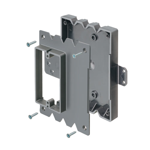 Arlington FSB12, One-Gang Furred Wall Box Assembly With 1/2" Raised Co ...