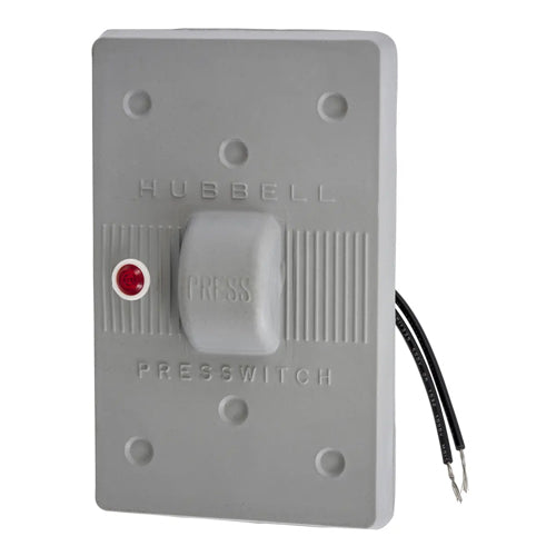 Hubbell HBL1785, Weatherproof Wallplates with 125V Red Pilot Light for ...