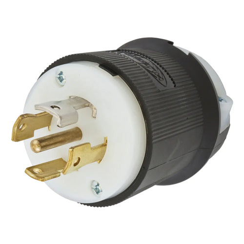 Hubbell HBL2811FC, Insulgrip Male Plugs, Black and White for Flat Cabl ...