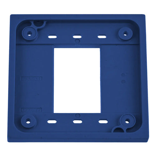 Hubbell HBL4APBL, 4-PLEX Adapter Plate for 1 and 2 Gang Device Boxes ...