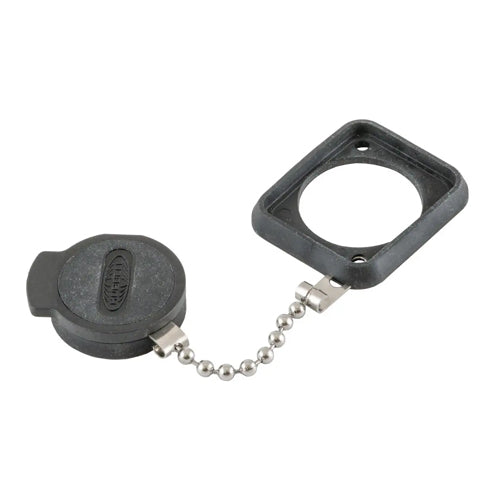Hubbell HBLMPDC, Watertight Dust Protection Cap with Chain, Inlet ...