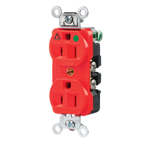 Hubbell IG8200R, Extra Heavy Duty Max Receptacles, Hospital Grade, Iso ...