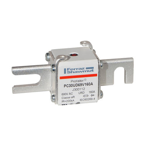 Mersen J300112, Square Body High-Speed Fuse, Fast Acting, Size 30 aR ...