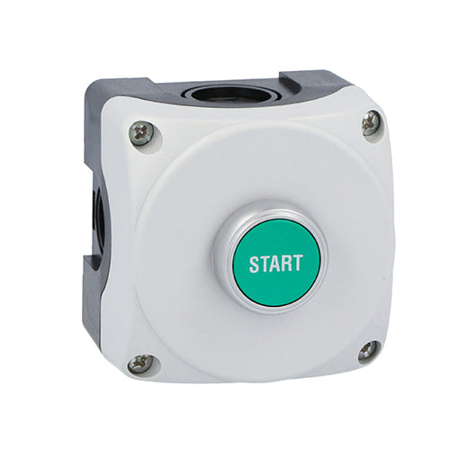 Lovato LPZP1B8101, Grey control station LPZP1A8 complete with green fl ...