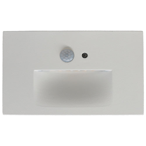 Lotus LSD03-3K-WH, LED Step Light Horizontal with Motion Sensor & Phot ...