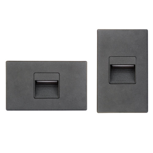 Lotus LSD-32K-BK, Mini Die-Cast LED Step Light, 2.5W, 120VAC, Dim to W ...