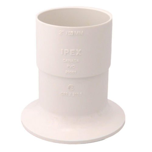 IPEX 029062, Super Duct Fittings, PVC Bell End, BELL30, 3 Inch Connect ...