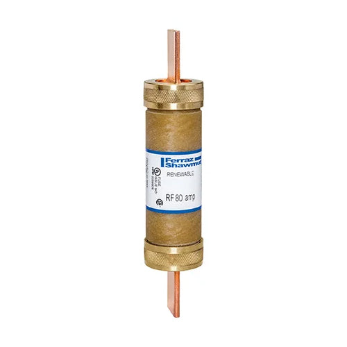 Mersen RF80, RF Class H Fast-Acting Fuse, 250VAC, 80A, Blade Type ...