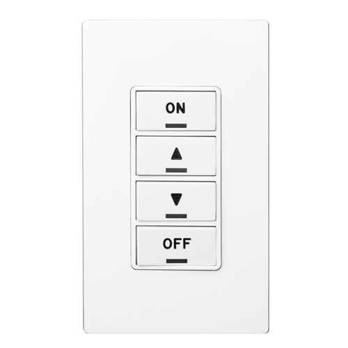 Leviton RLVSW-4LW, 4-Button Controller for use with Integrated Room Co ...