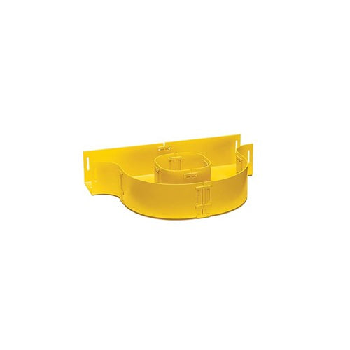 Leviton S8FSL-OFF, 4''x8'' Fiber Storage Loop Offset, Yellow ...