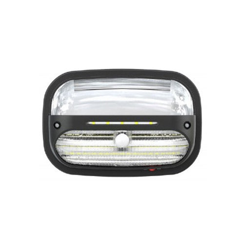 SL-SWL-20W-40K-BK-G2, 20W Solar Mini Wall Pack Light, 2000 Lumens, 400 ...