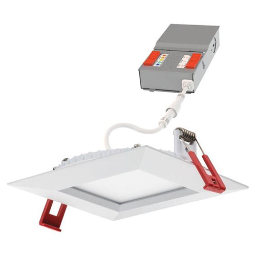 Juno WF6 SQ SM ALO41 SWW5 90CRI MW M6, 6'' Flat Wafer-Thin LED Square ...